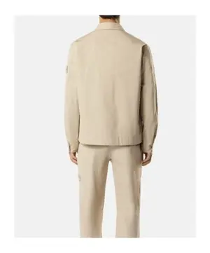 Stone Island Comfort-fit Windproof And Breathable Zip-up Overshirt
