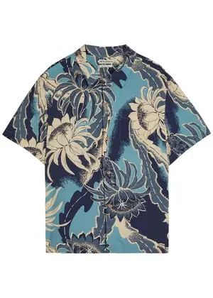 JW Anderson Floral-print Woven Shirt - Multicoloured 1