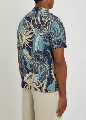 JW Anderson Floral-print Woven Shirt - Multicoloured 1