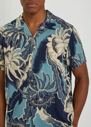 JW Anderson Floral-print Woven Shirt - Multicoloured 1