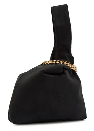 Stella McCartney Falabella Suede Wristlet Bag