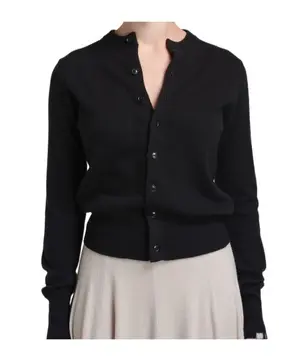 Extreme Cashmere Long-sleeved Knitted Cardigan