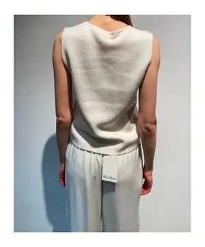 Max Mara Sleeveless Knitted Vest