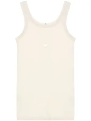 BASERANGE Heart Tank Top - White