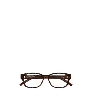 Saint Laurent Rectangular Frames - Brown