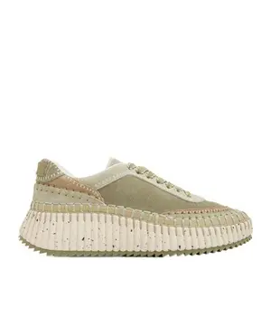 Chloé Nama Lace-up Sneakers