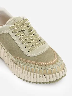 Chloé Nama Lace-up Sneakers