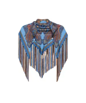 Etro Paisley-print Fringed Scarf