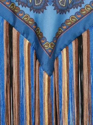 Etro Paisley-print Fringed Scarf