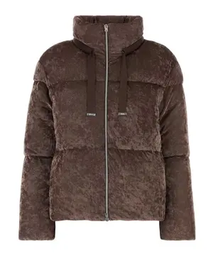 Herno Long-sleeved Down Jacket - Aubergine