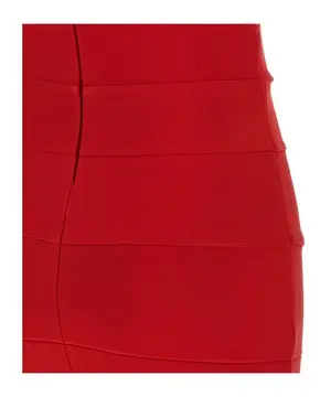 ROTATE BY BIRGER CHRISTENSEN Off-the-shoulder Dress