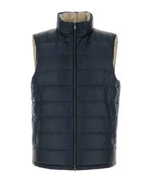 Herno Sleeveless Down Vest - Black