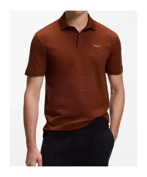Hugo Boss Logo-plaque Polo Shirt