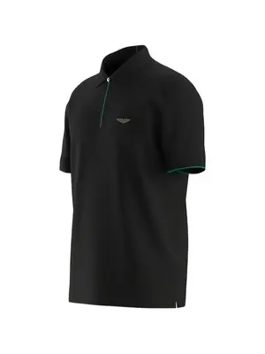 Hugo Boss Logo-patch Tipped Polo Shirt