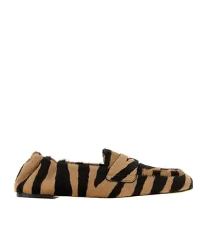 STUART WEITZMAN Flat Loafers - Black
