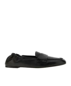 STUART WEITZMAN Flat Loafers - Black