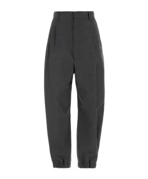 Moschino Wide-leg Casual Trousers - Grey
