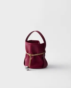 Prada Mini Bucket Bag In Nappa Leather