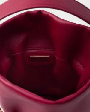 Prada Mini Bucket Bag In Nappa Leather