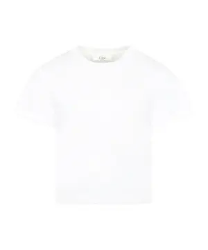 Chloé Organic Cotton T-shirt - White