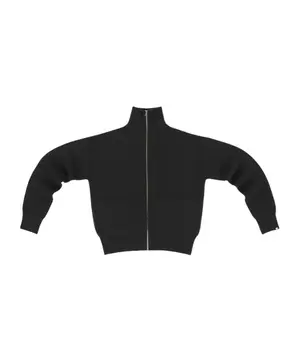 Extreme Cashmere Xtra Out Zip-front Cardigan - Black