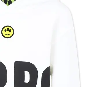 BARROW Hoodie With Smiley Face And Logo Detail