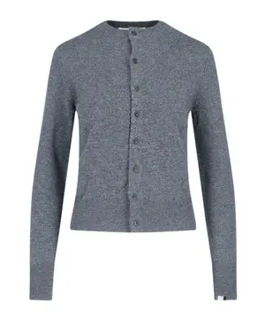 Extreme Cashmere N300 Little 2 Knitted Cardigan - Gray