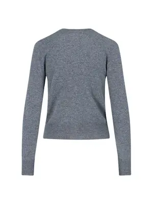Extreme Cashmere N300 Little 2 Knitted Cardigan - Gray