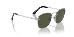 Persol Steel Full Rim Square Frame Sunglasses