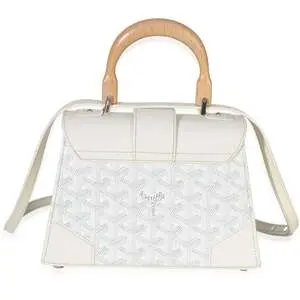 Goyard Goyardine Canvas Structure Saigon Top Handle Bag