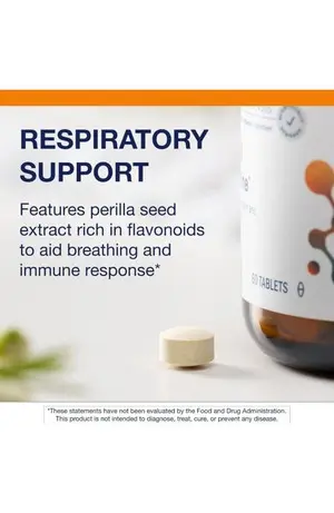 METAGENICS Fibroplex Respiratory Immune Support Supplement 120 Count