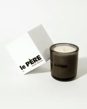 LE PERE Par Blaise Mautin Hand-poured Scented Candle 7.4 Oz - White