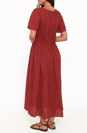 PETAL & PUP Harlen Cotton Maxi Dress