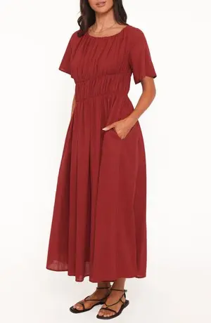 PETAL & PUP Harlen Cotton Maxi Dress