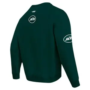 PRO STANDARD New York Jets Drop Shoulder Crewneck Sweatshirt
