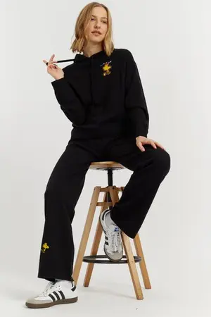 Chinti & Parker Wool-cashmere Snoopy Hoodie