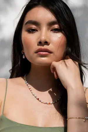DOWER & HALL Carnival Mixed Gemstone And Pearl Necklace