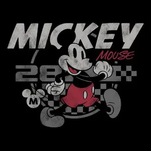 MICKEY & FRIENDS Original Pose 28 Short Sleeve Graphic T-shirt