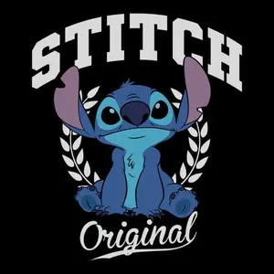 LILO & STITCH Original Collegiate Stitch Graphic T-shirt