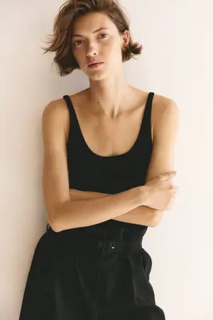 H&m Viscose-blend Shorts With Belt