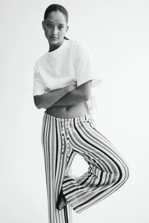 H&m Knit Drawstring Pants