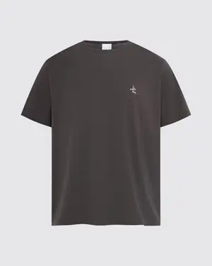 LE PERE Kami Logo Tee Shirt - Grey