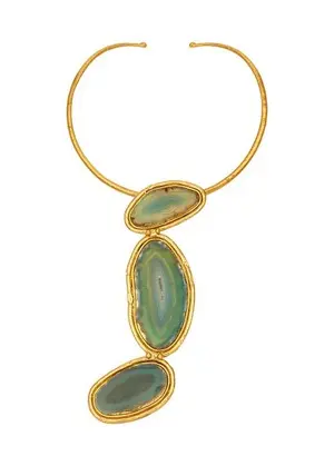 Sylvia Toledano Dakota Pendant - Green Agate
