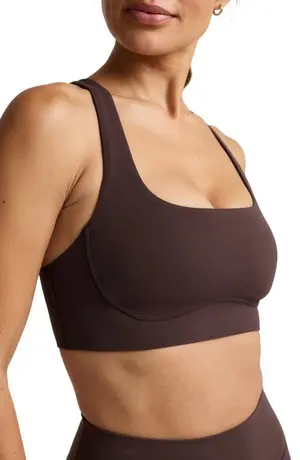 Beyond Yoga In The Zone Scoop Neck Sports Bra