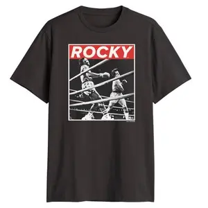 ROCKY Savage Punch Poster Short Sleeve Graphic T-shirt
