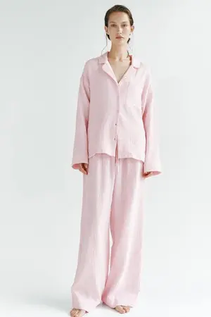 H&m Cotton Muslin Pajamas
