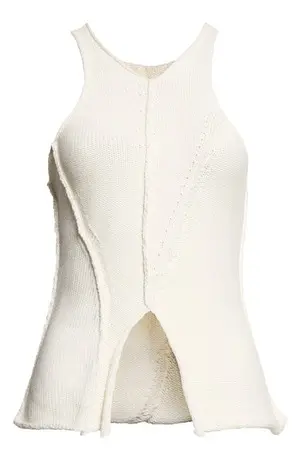 AISLING CAMPS Eddy Cotton Blend Sweater Tank