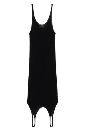 AISLING CAMPS Flip Cotton Blend Rib Sweater Tank