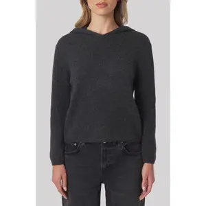 WILLIAMS ATHLETIC CLUB Marnie Cashmere Hoodie - Black