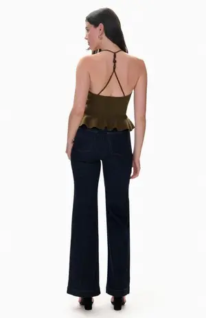 Rebecca Taylor Bailey Sweater Tank - Olive